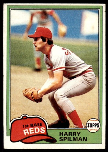 1981 TOPPS HARRY SPILMAN . CINCINNATI REDS #94 | eBay