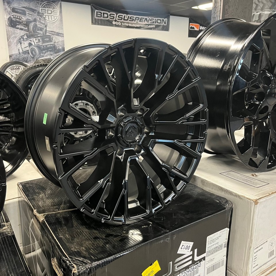 4 New Fuel D847 Rebar 20" Blackout 20x10 6x135 Wheels Rims Ford F150 | eBay