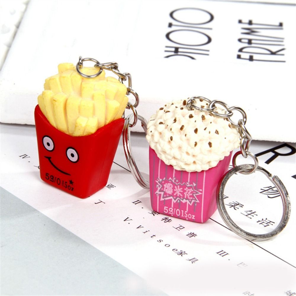 Sandwich Hamburger Keyring Simulated Food Key Chain Bag Accessories | eBay