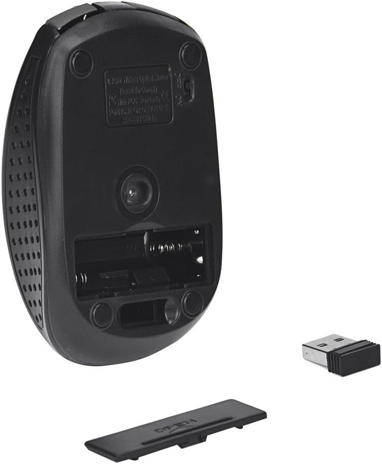 2.4GHz Wireless Optical Mouse &USB Receiver Adjustable DPI for PC ...