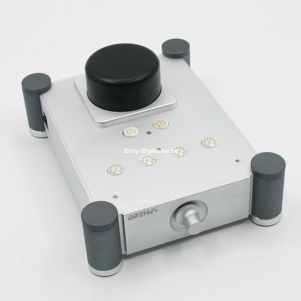 2019 12AX7+12AU7 Vacuum Tube Preamp | Stereo Audio HiFi | RCA | Silver ...