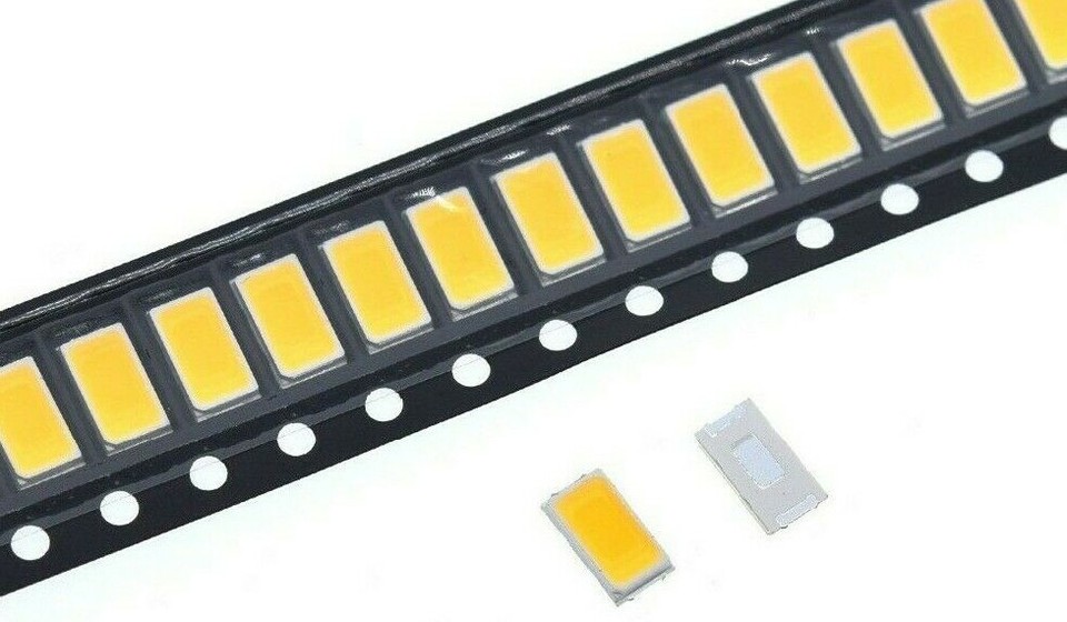 25,50,and 100pcs 402, 603,1206 SMD LED /white lights sold/ships in USA ...