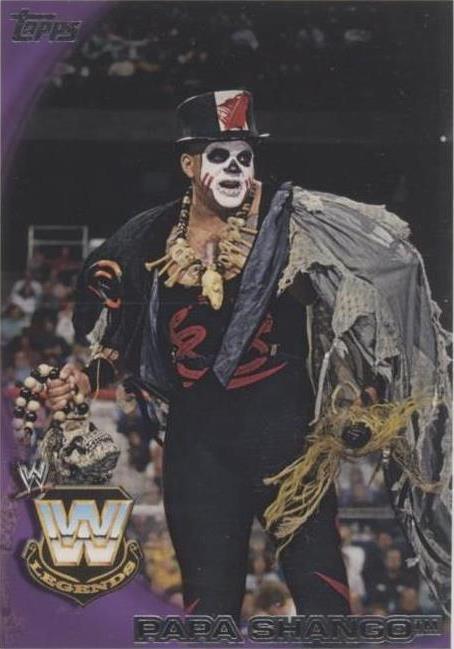 2010 Topps WWE - Papa Shango #87 for sale online | eBay