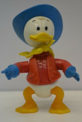 ANCIENNE FIGURINE RIRI FIFI OU LOULOU NEVEU DE DONALD ONCLE PICSOU WALT ...