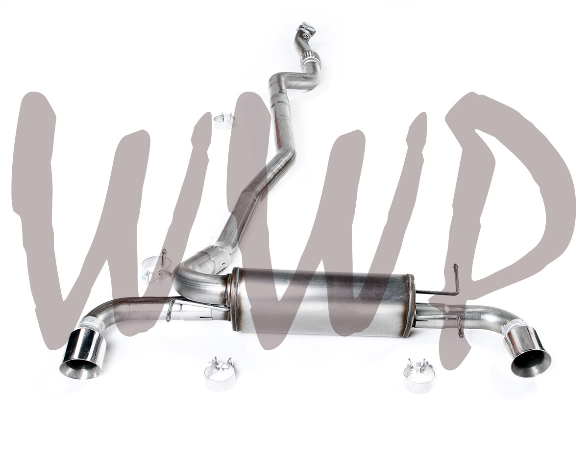 Stainless Dual CatBack 3" Exhaust Muffler System 07-09 Pontiac Solstice ...