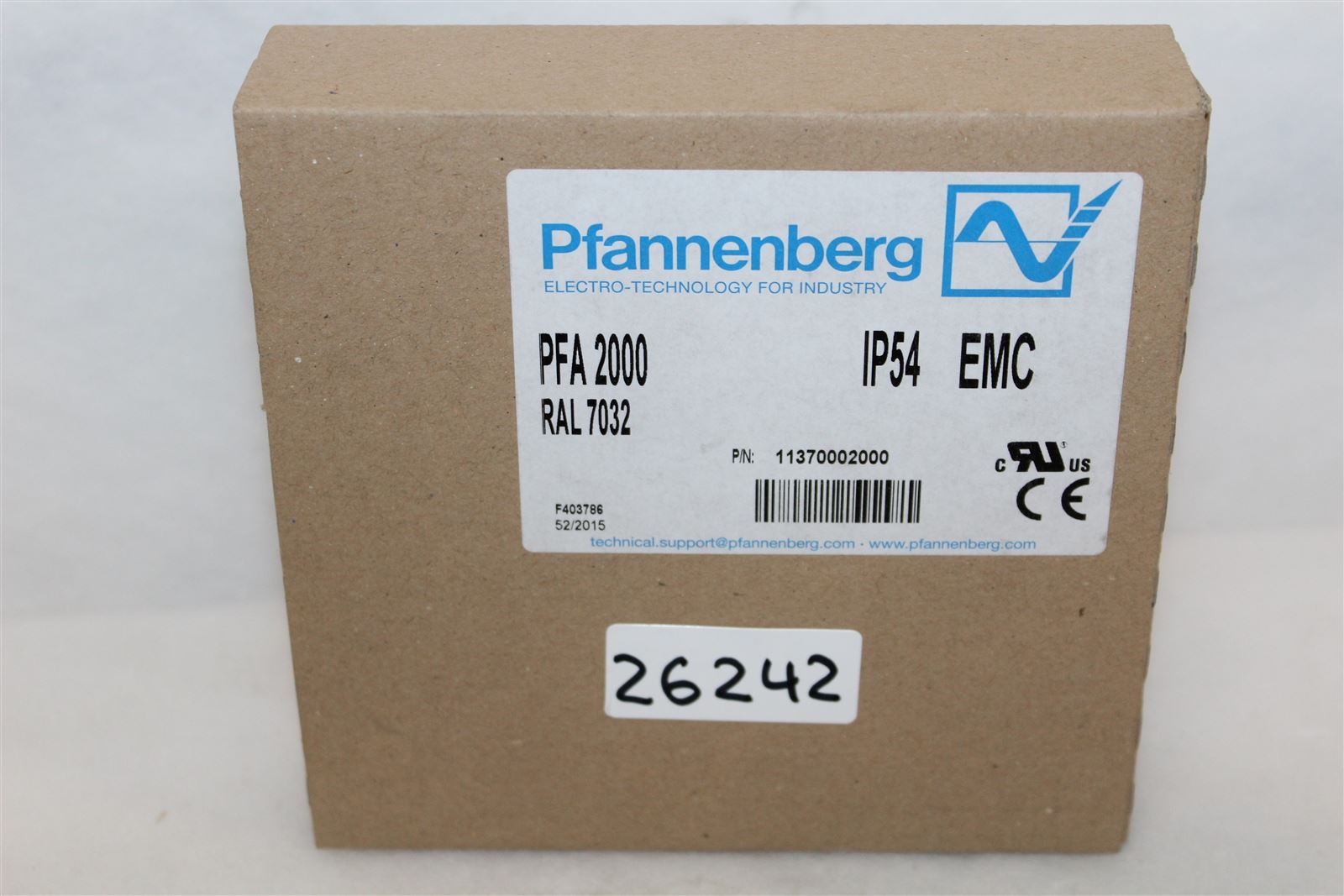 Pfannenberg PFA 2000 Filter IP54 P/N: 11370002000 lüfter | eBay.de