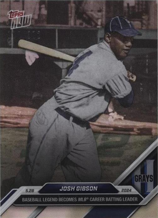 2024 Topps Now - Josh Gibson #241SP Sp Variations for sale online | eBay