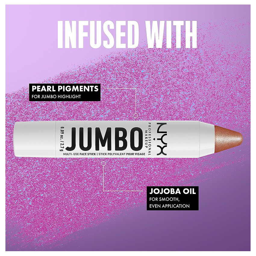 1 NYX Jumbo Multi-use Highlighter Stick "Pick Your 1 Color" *Joy's ...