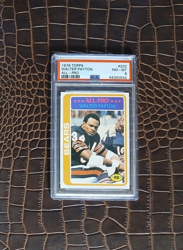 1978 Topps #200 WALTER PAYTON🏆PSA 8🏆"Sweetness" Chicago Bears | eBay