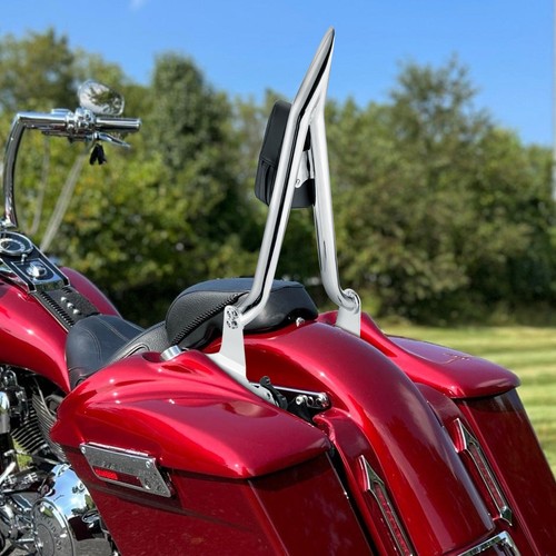 MOFUN 23" Backrest Sissy Bar For Harley Fat Boy, Springer Softail ...