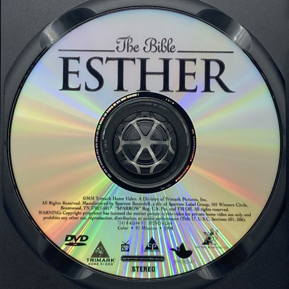 The Bible: Esther DVD 1998 Religion Faith F. Murray Abraham Louise ...