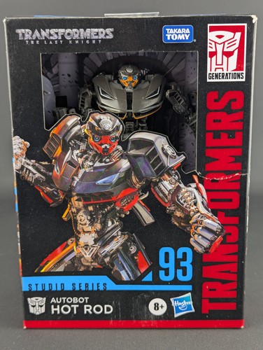 Transformers Studio Series Hot Rod SEALED Hasbro SS-93 TLK Deluxe Class ...