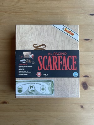 Scarface Al Pacino Blu Ray Steelbook Special Limited Edition Cigar Box ...