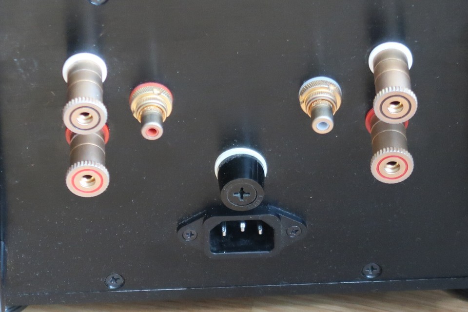 NELSON PASS F6 CLONE POWER AMPLIFIER SILVER AND BLACK CLASS A ...