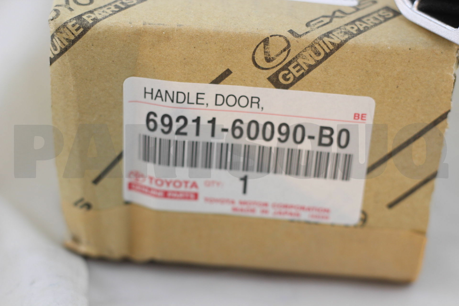 6921160090B0 Genuine Toyota HANDLE ASSY, REAR DOOR OUTSIDE, RH/LH 69211 ...