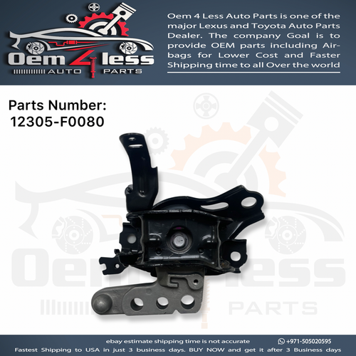Toyota RAV4 Right Side Engine Mount 2019, 2020, 2021, 2022 OEM 12305 ...