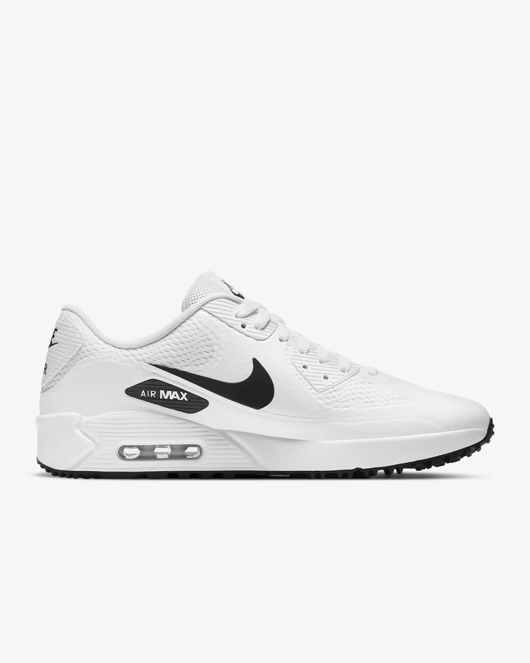 Nike Mens Air Max 90G Golf Shoes in White/Black, Different Sizes ...
