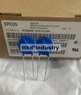100PCS NEW S20K150 varistor B72220S0151K101 | eBay