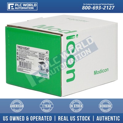 TM221CE24T Schneider Modicon M221 Controller, New, FREE UPS 2Day Dlvry ...