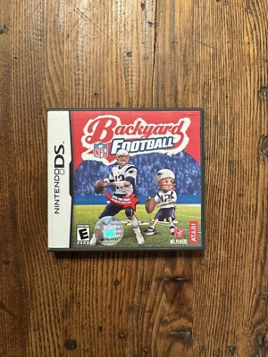Backyard Football (Nintendo DS, 2007) CIB Complete In Box With Manual ...