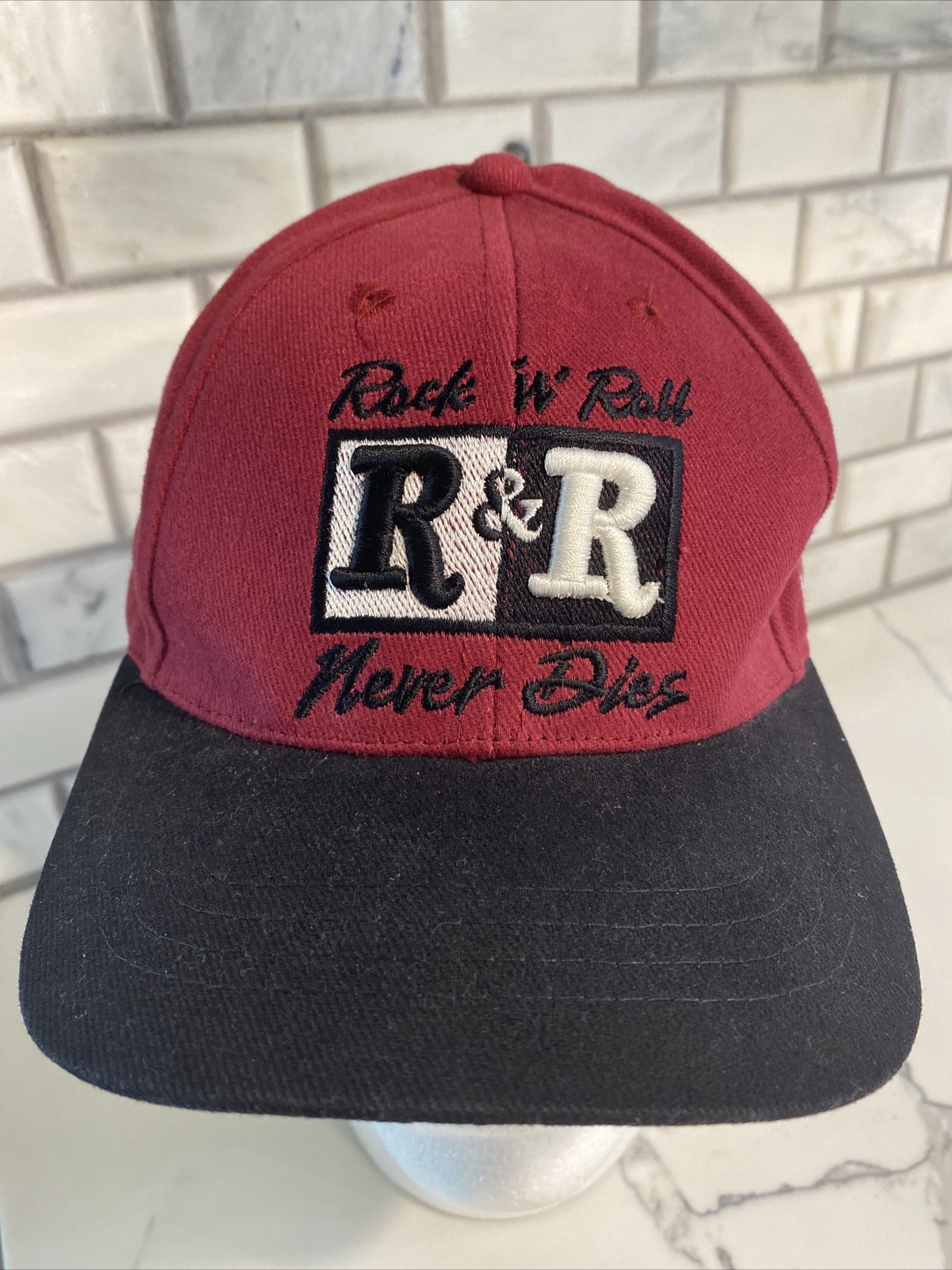 Hard Rock Cafe Beijing Rock n Roll Never Dies Hat Emb… - Gem