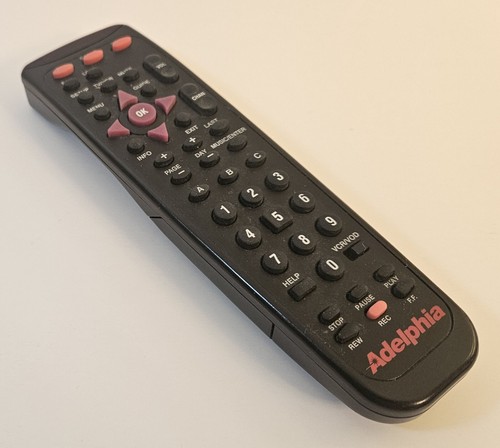 Adelphia Universal TV CABLE VCR Remote Tested Works | eBay