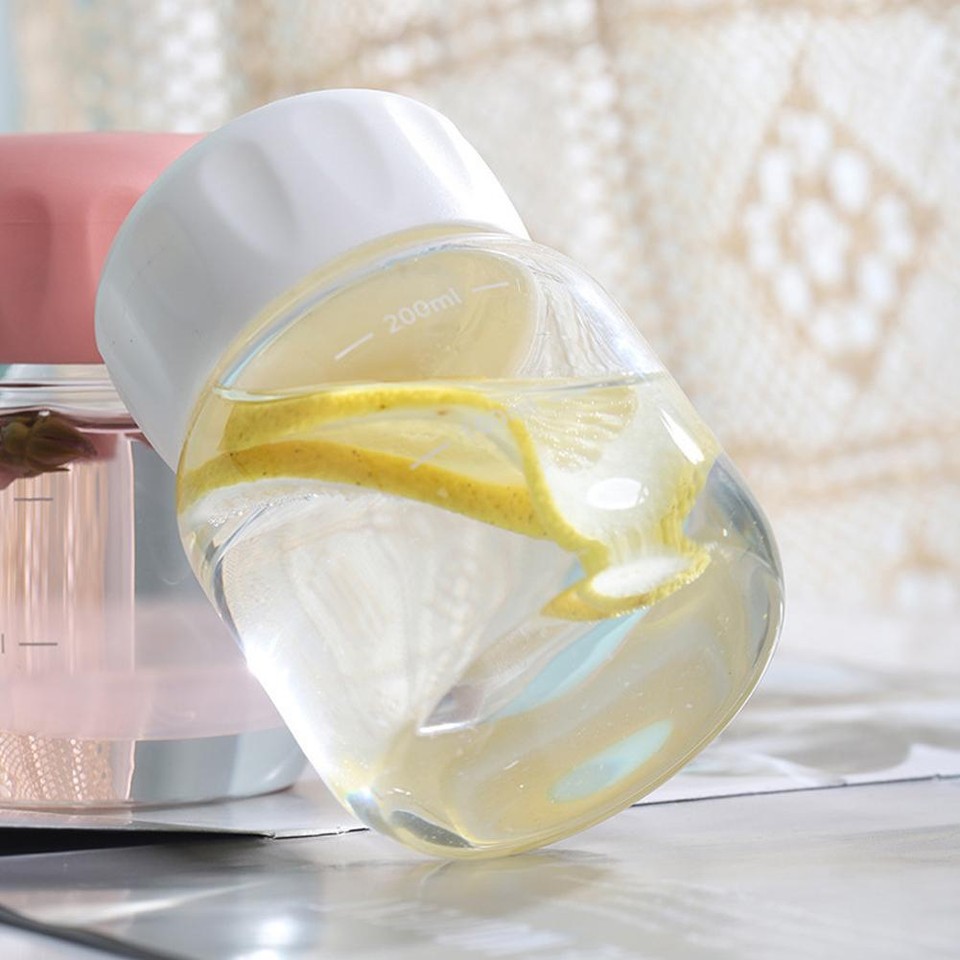 Fat Fat Glass Mini Small Bottle Cute Water Bottle Mini Water Cup Cute ...