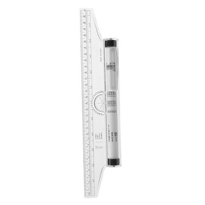 Scale Ruler Rolling Parallel Portable Drawing Rulers for Artists | eBay ...