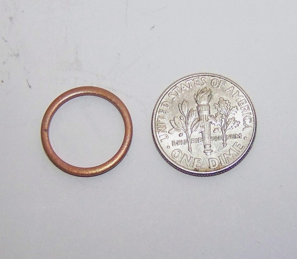 MILITARY M48 M163 COPPER RING GASKET .510"ID .620"OD .062"W TYPE SH-25 ...