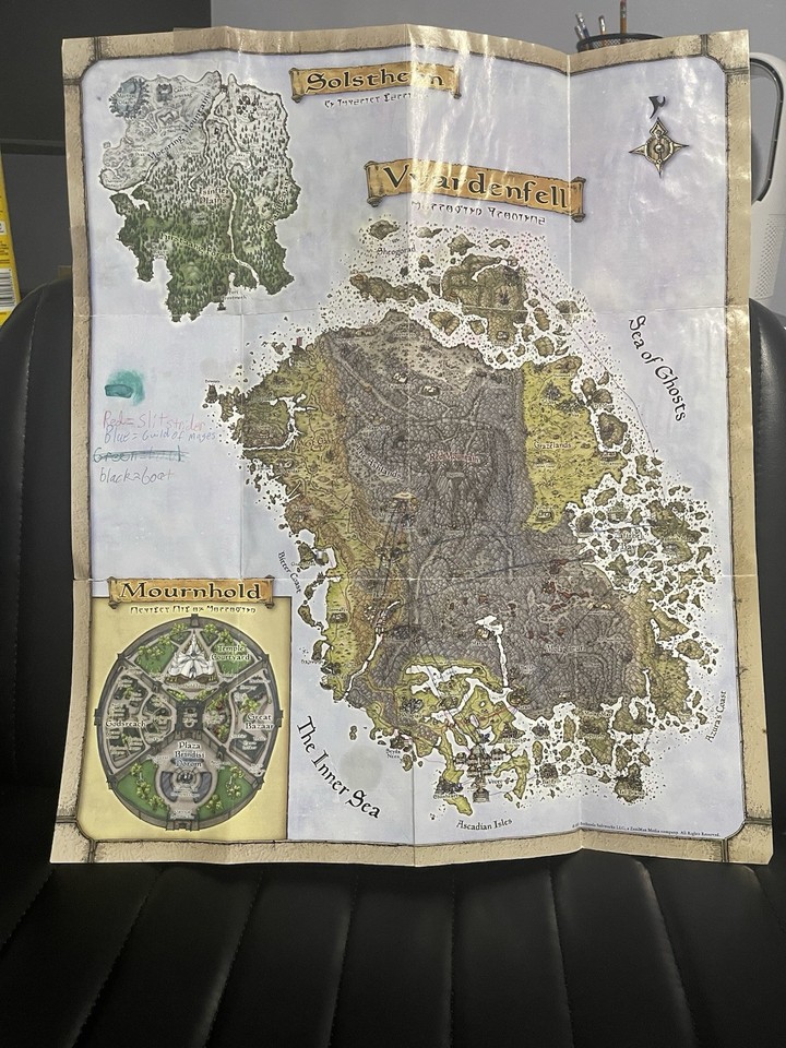 The Morrowind Prophecies:Official Guide… Elder Scrolls III w/ Map ...