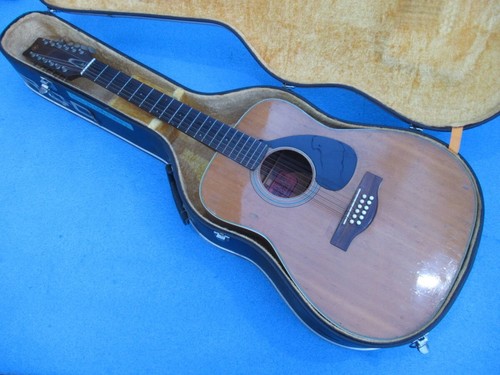 Yamaha Fg-230 Red Label 12 String Acoustic Guitar With Hard Case 1960 ...