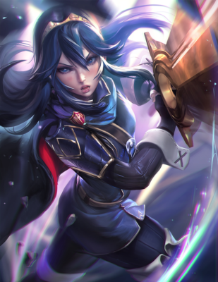 Lucina Fan Art Beautiful Girl Lucina With Sword: Fire Emblem Art