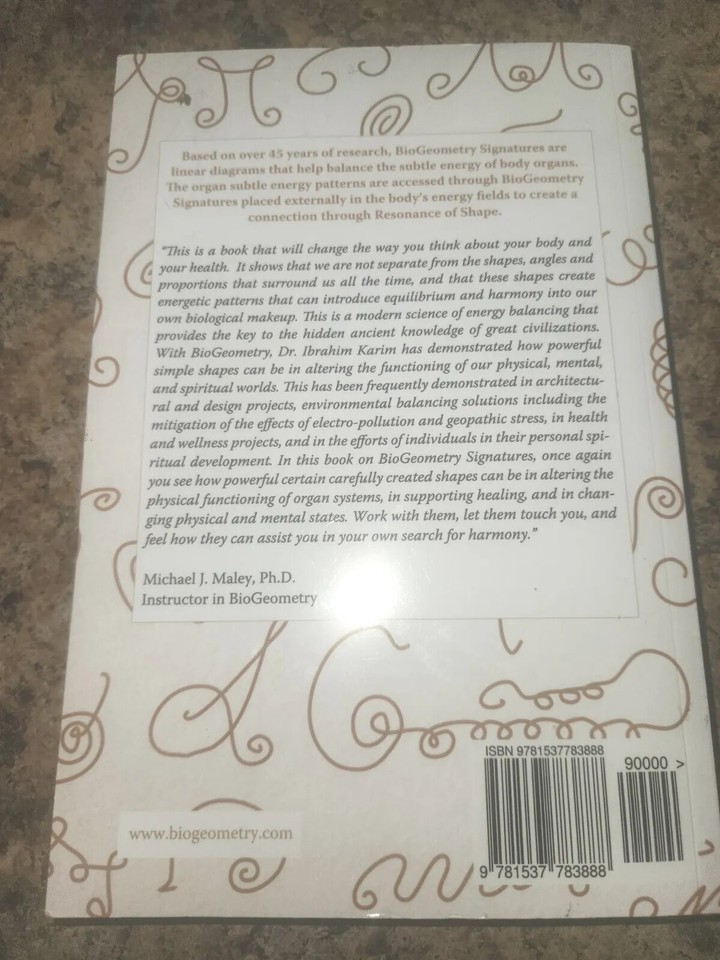 BioGeometry Signatures : Harmonizing the Body's Subtle Energy Exchange ...