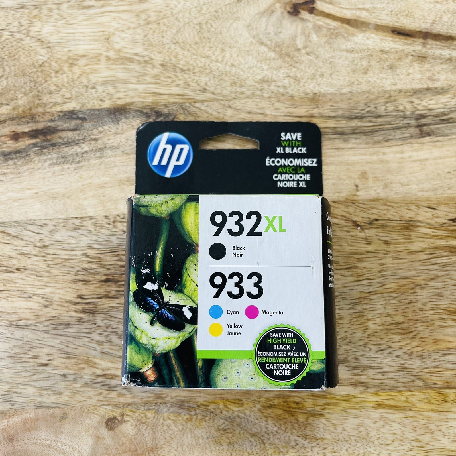 HP 932XL Black & 933 Color Ink Set N9H62FN CN053AN & N9H56FN Expired ...