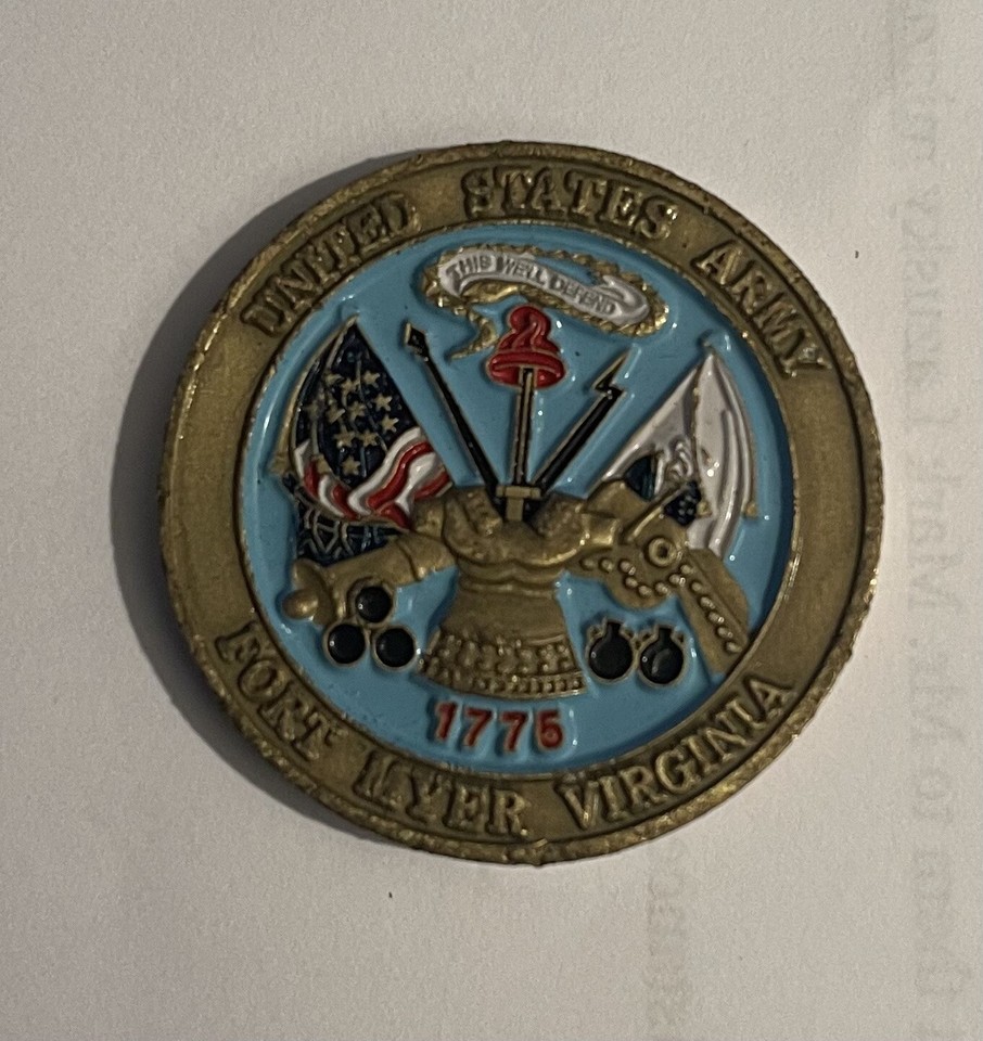 US Army 2nd Battalion 3rd Infantry Old Guard Commanders Challenge Coin ...