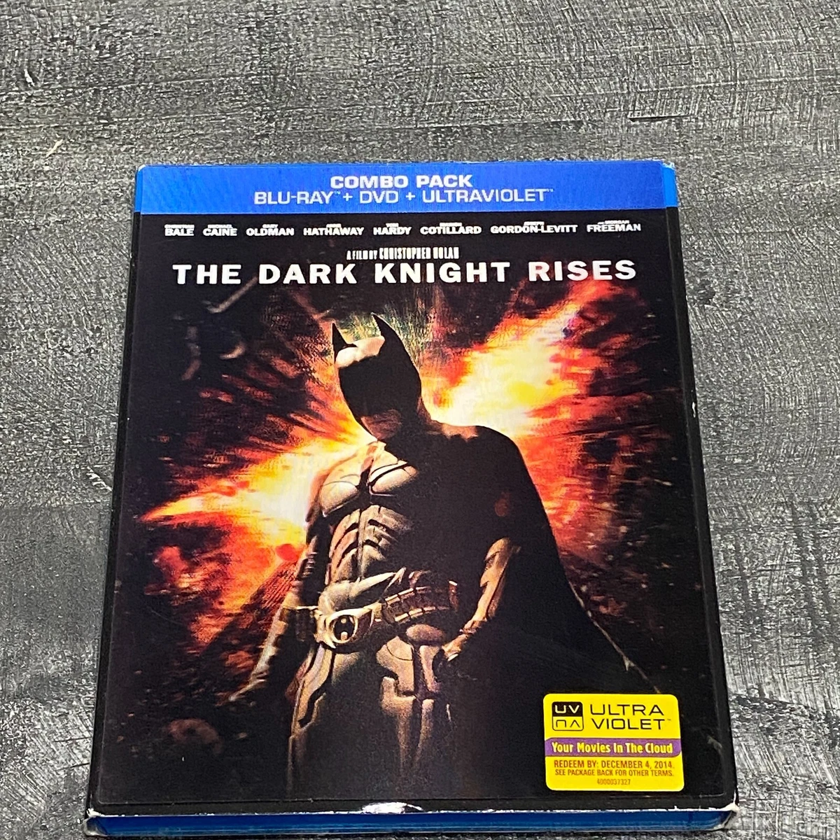 The Dark Knight Rises Blu Ray Cover