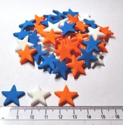 50x 2cm Edible Stars Octonauts colours Cake Cupcakes blippi | eBay UK