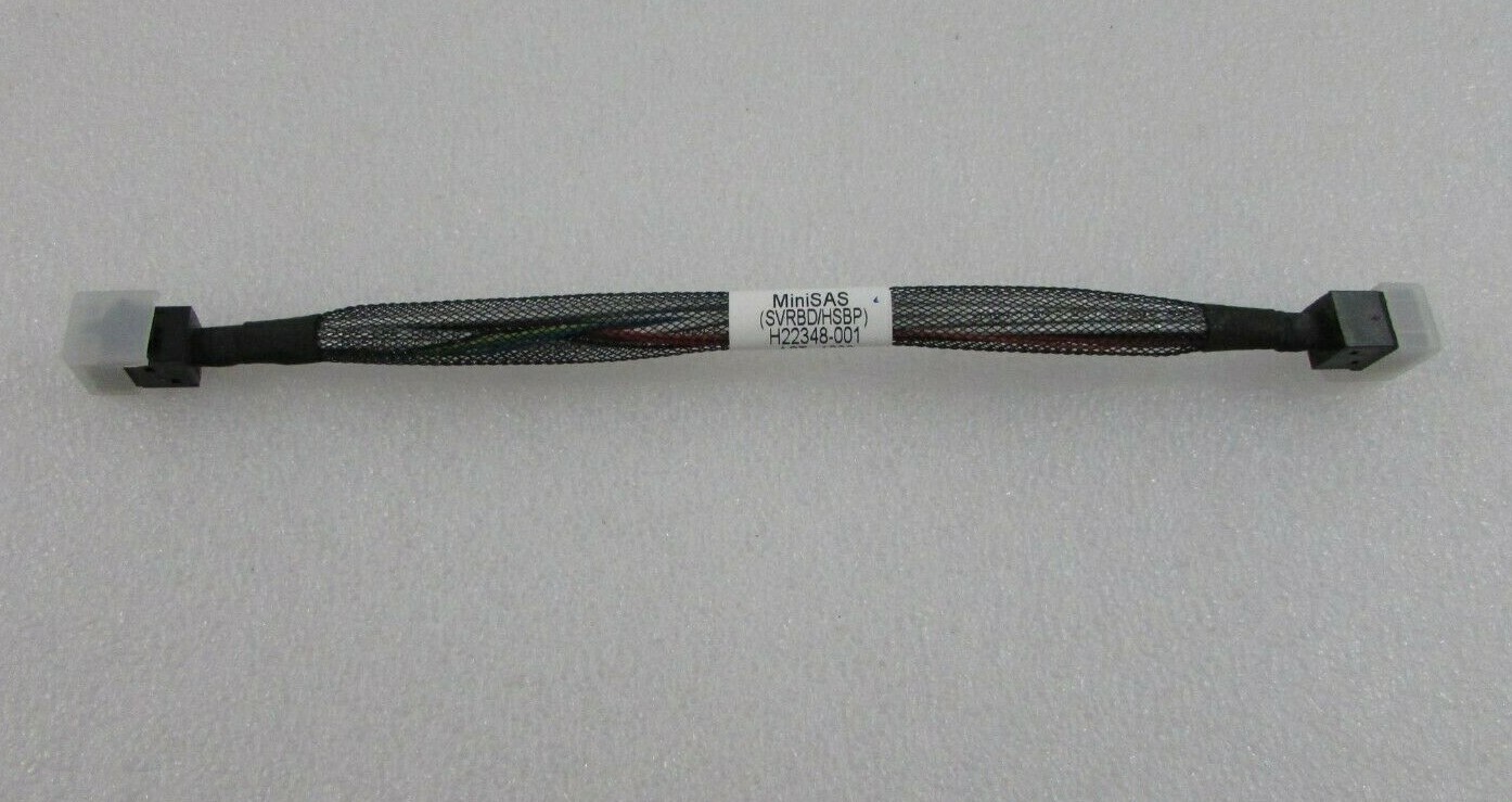 x Amphenol H22348-001 10" MiniSAS HD (SVRBD/HSBP) Cable for sale online ...