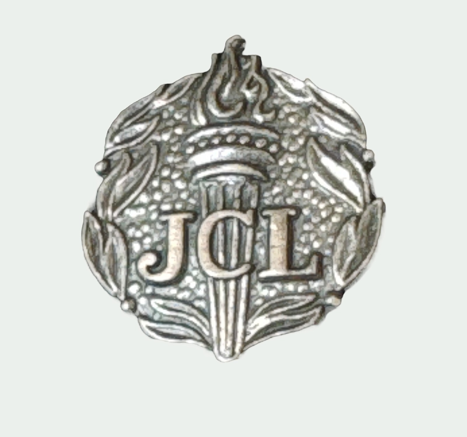 Vintage JCL Junior Classical League w/ Torch Pinback Lapel Pin ...