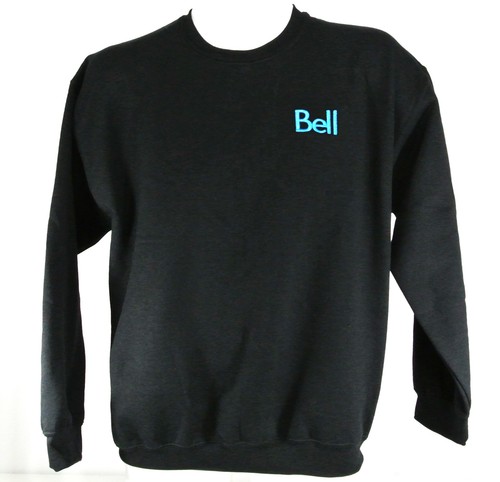 BELL CANADA Telephone Tech Employee Uniform Sweatshirt Black Size XL ...