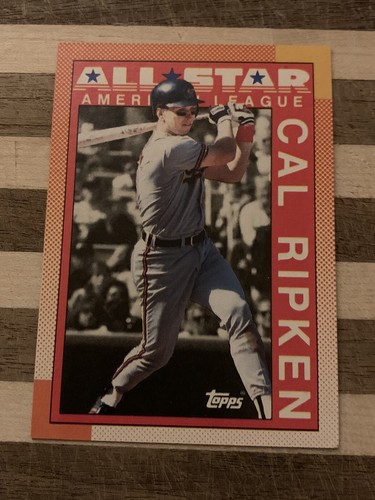 1990 Topps Baseball Cal Ripken Jr All Star Card #388 | eBay
