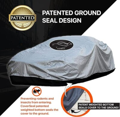 CoverSeal Heavy-Duty Weighted Car Cover - Superior Rodent Protection | eBay