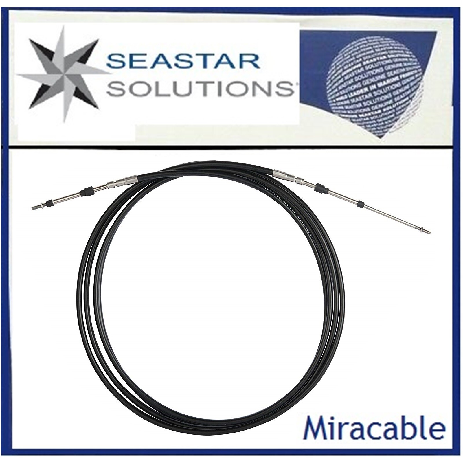 16FT Seastar / Teleflex 33C Miracable Engine Control Cable 4.87m ...