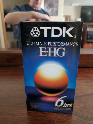 LOT OF 5 TDK Ultimate Performance EHG T-120 6 hours VHS Brand New Sealed! 20356301200 | eBay