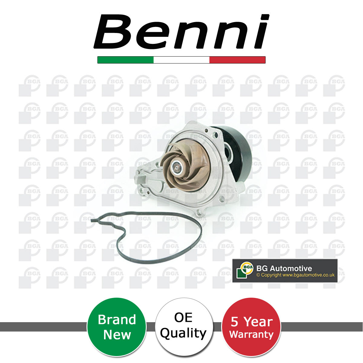 Water Pump Benni Fits BMW 1 Series 2 4 3 7 X4 5 6 X3 3.0 4.0 ...
