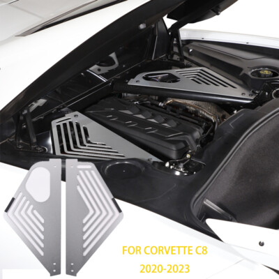 Engine Cover Engine Bay Cover Panels For Corvette C8 2020-2023 POWDER ...