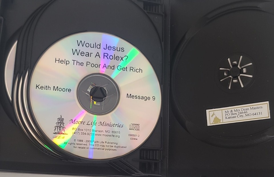 Would Jesus Wear a Rolex? Keith Moore 9 Message Set Life Ministries ...