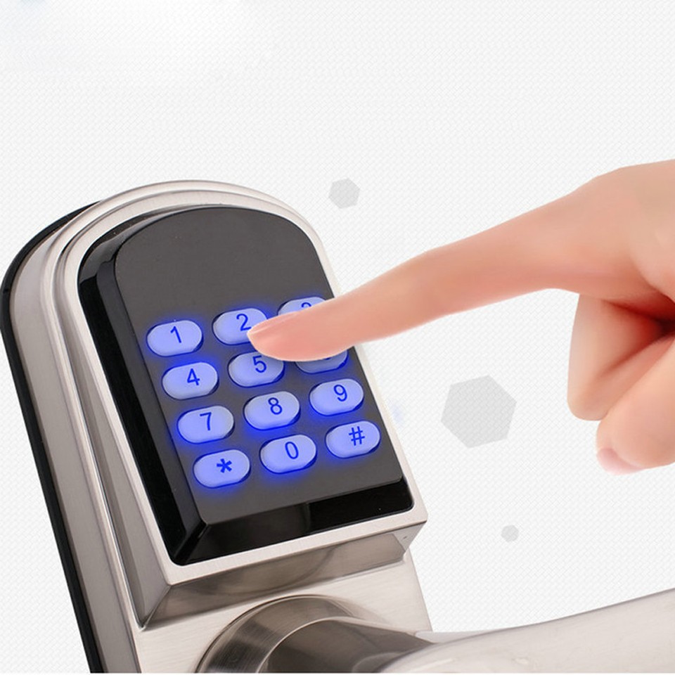 Mechanical Home Door Lock Set Keyless Entry Digital Code Keypad ...