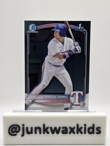 2025 Bowman Chrome #BCP-94 Marcos Torres 1st Bowman | eBay