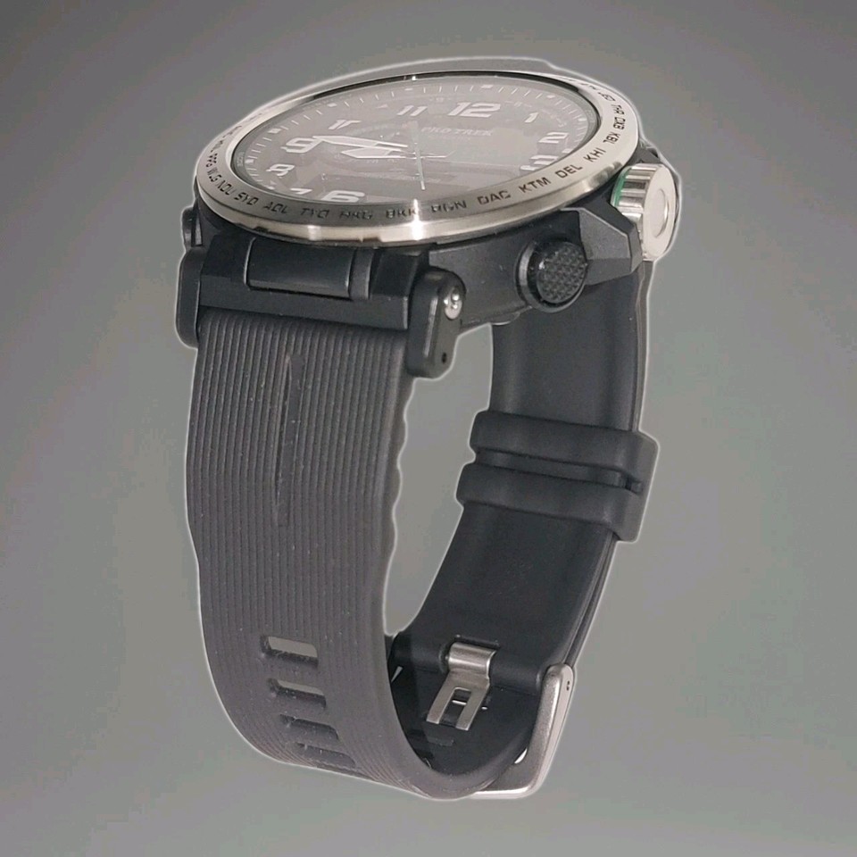 CASIO PRG601 WATCH PROTREK MEN'S WRIST WATCH SOLAR TRIPLE SENSOR. | eBay